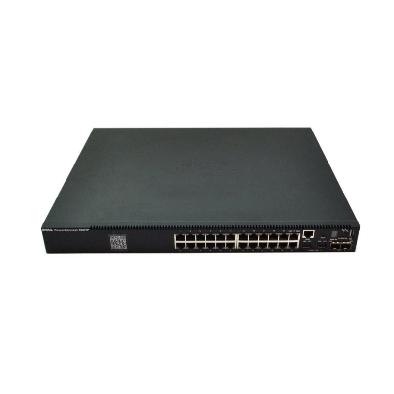 4T7PN - Dell PowerConnect 5500 Series 5524P 24 x Ports PoE x 10/100 ...