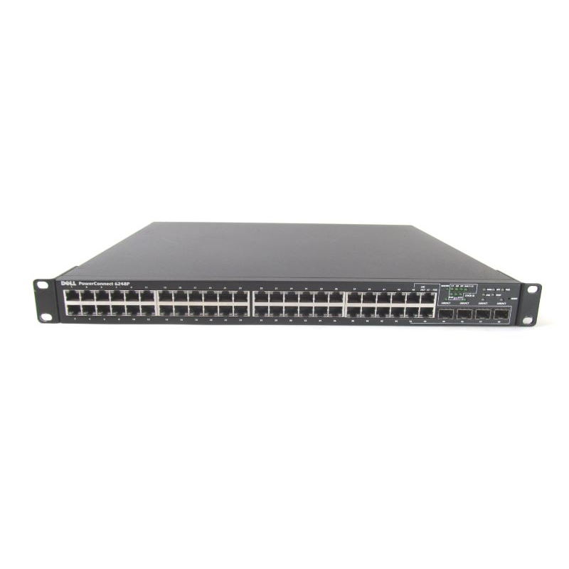 Dell 0XT800 PowerConnect 6200 Series 6248P 48 x Ports PoE 10/100 ...
