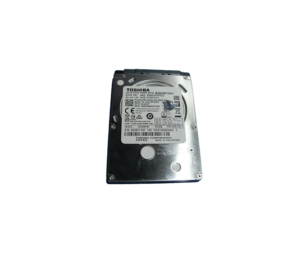 CJDWT - Dell 500GB 5400RPM SATA 6Gb/s (512e) 2.5-Inch Hard Drive for ...