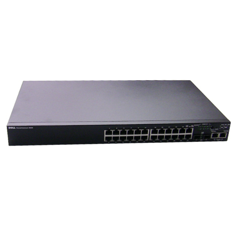 CM244 - Dell PowerConnect 3524 24 x Ports 10/100Base-TX + 2 x Ports GE ...