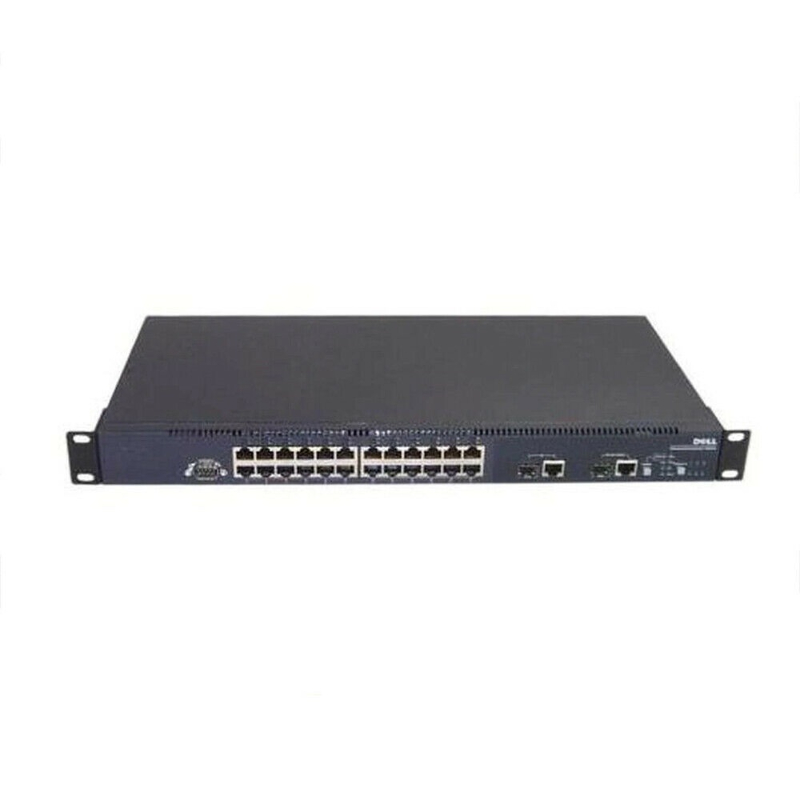 D0801 - Dell PowerConnect 3324 24 x Ports 10/100Base-T + 2 x SFP Ports ...
