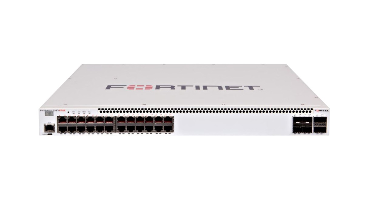 Buy FS-524D-FPOE - Fortinet FortiSwitch 24 x Ports 1000Base-T PoE+ + 4 ...