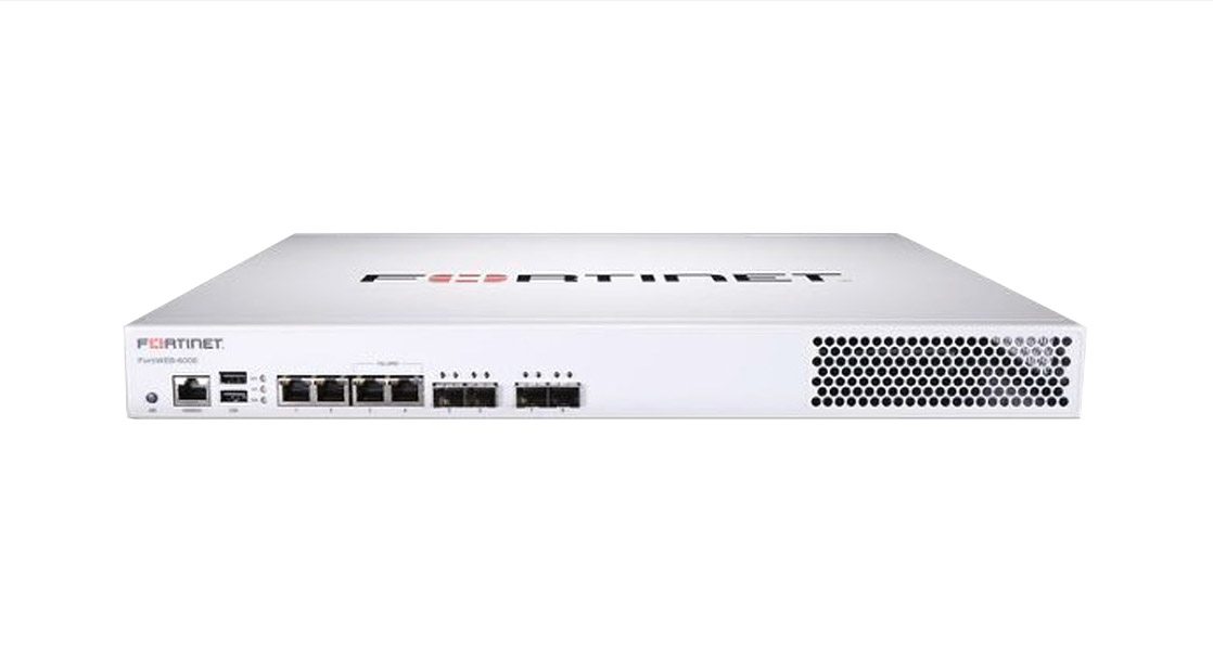 FWB-600E - Fortinet FortiWeb 600E Series 4 x Ports 1000Base-T RJ-45 + 4 ...