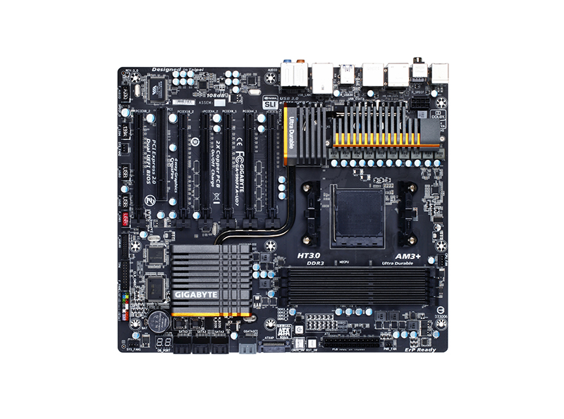 GA-990FXA-UD7 - Gigabyte AMD 990FX/SB950 DDR3 4-Slot (Motherboard ...