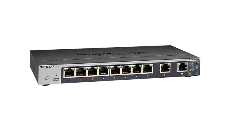 GS110EMX-100PES - Netgear GS110EMX 8 x RJ-45 Ports 10/100/1000Base-T ...