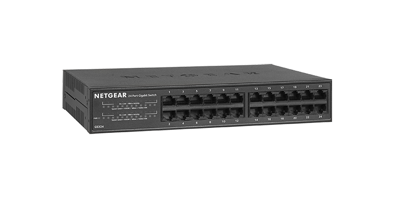 GS324 - Netgear Prosafe S350 Series GS324 24 x Ports 10/100/1000Base-T ...