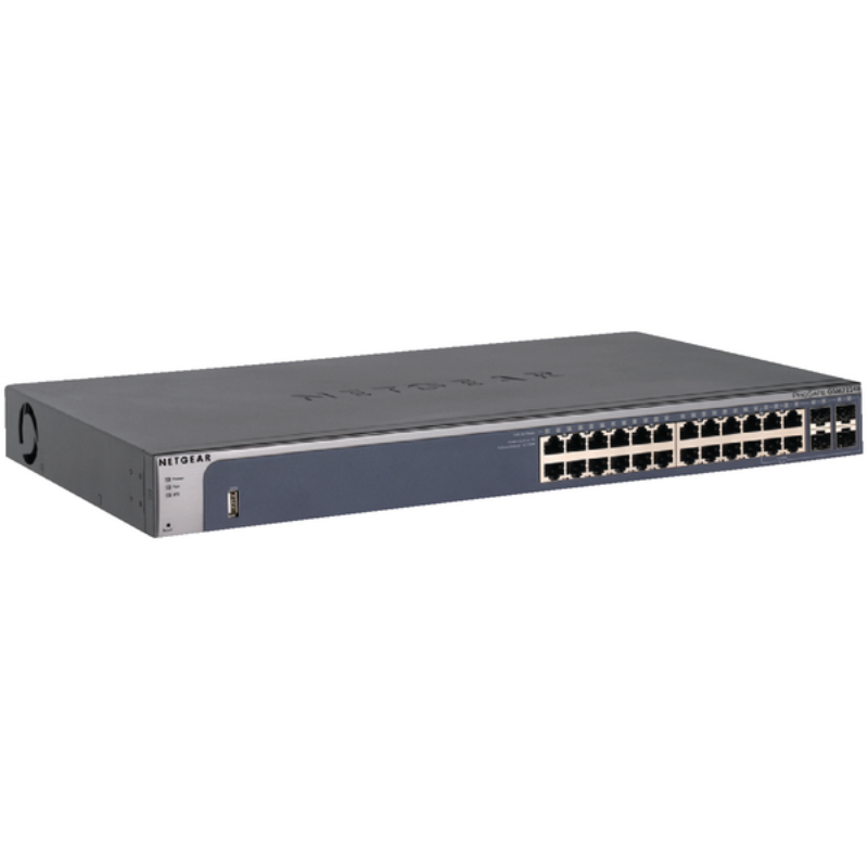 GSM7224NA - Netgear Prosafe GSM7224 24 x RJ-45 Ports 10/100/1000Base-T ...