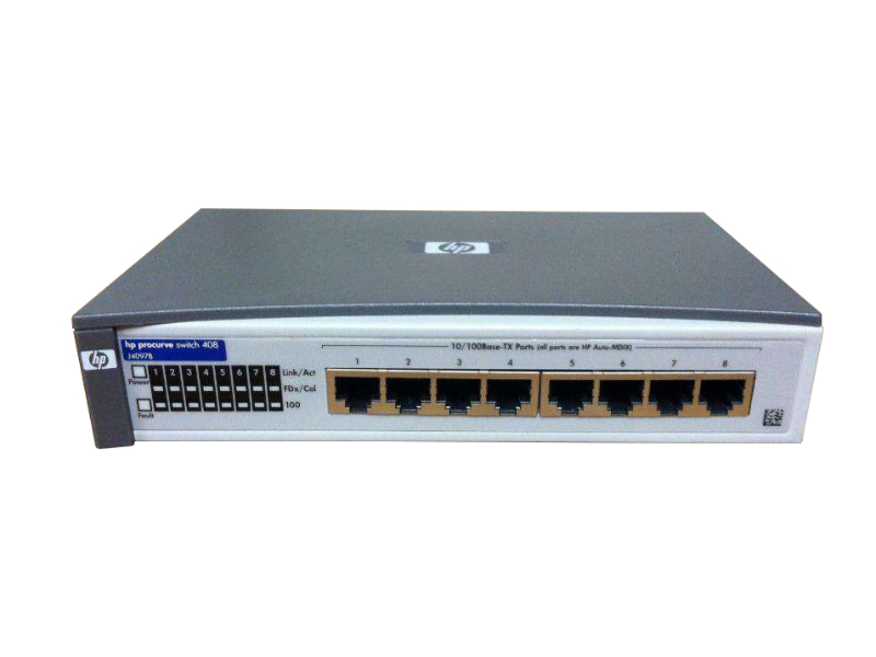 J4097C#ABA - HP ProCurve 408 8 x RJ-45 Ports 10/100Base-TX Layer 2 ...
