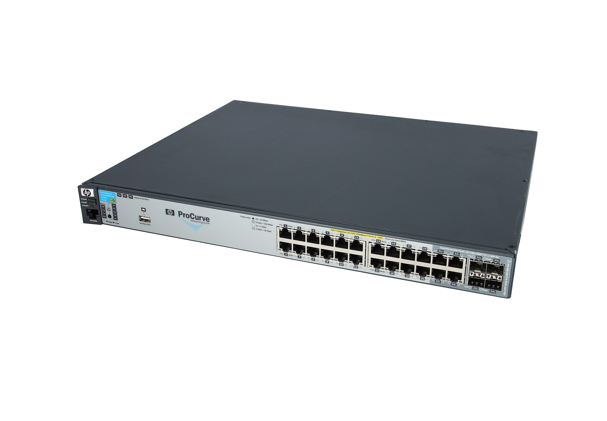 J9146-61101 - HP ProCurve 2910al Series 2910al-24G-PoE+ 24 x RJ-45 Ports PoE+ 10/100/1000Base-T ...