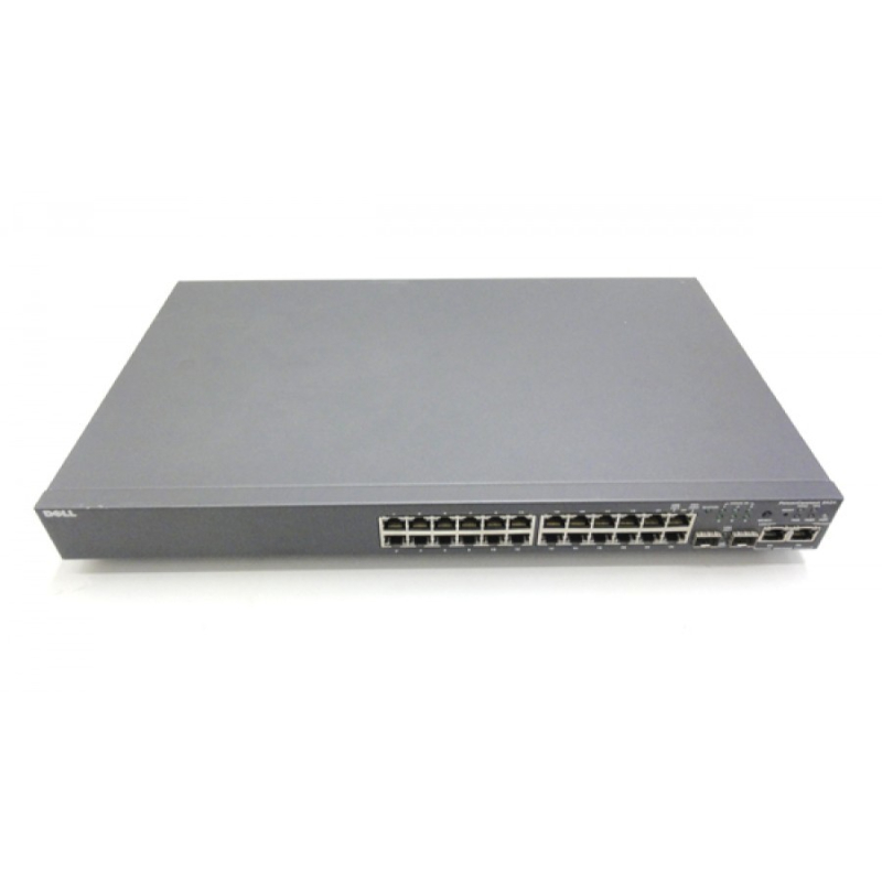 PC3424 - Dell PowerConnect 3424 24 x Ports 10/100Base-T Managed Rack ...
