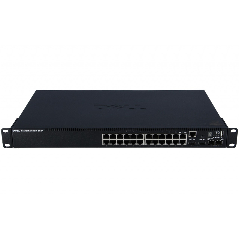 PCT5524 - Dell PowerConnect 5524 24 x Ports 10/100/1000Base-T + 2 x ...
