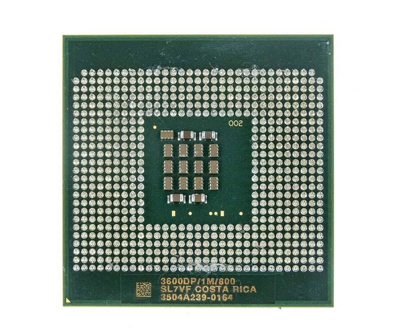 Intel SL7VF Xeon Single-core (1 Core) 3.60GHz 800MHz FSB 1MB L2 Cache ...