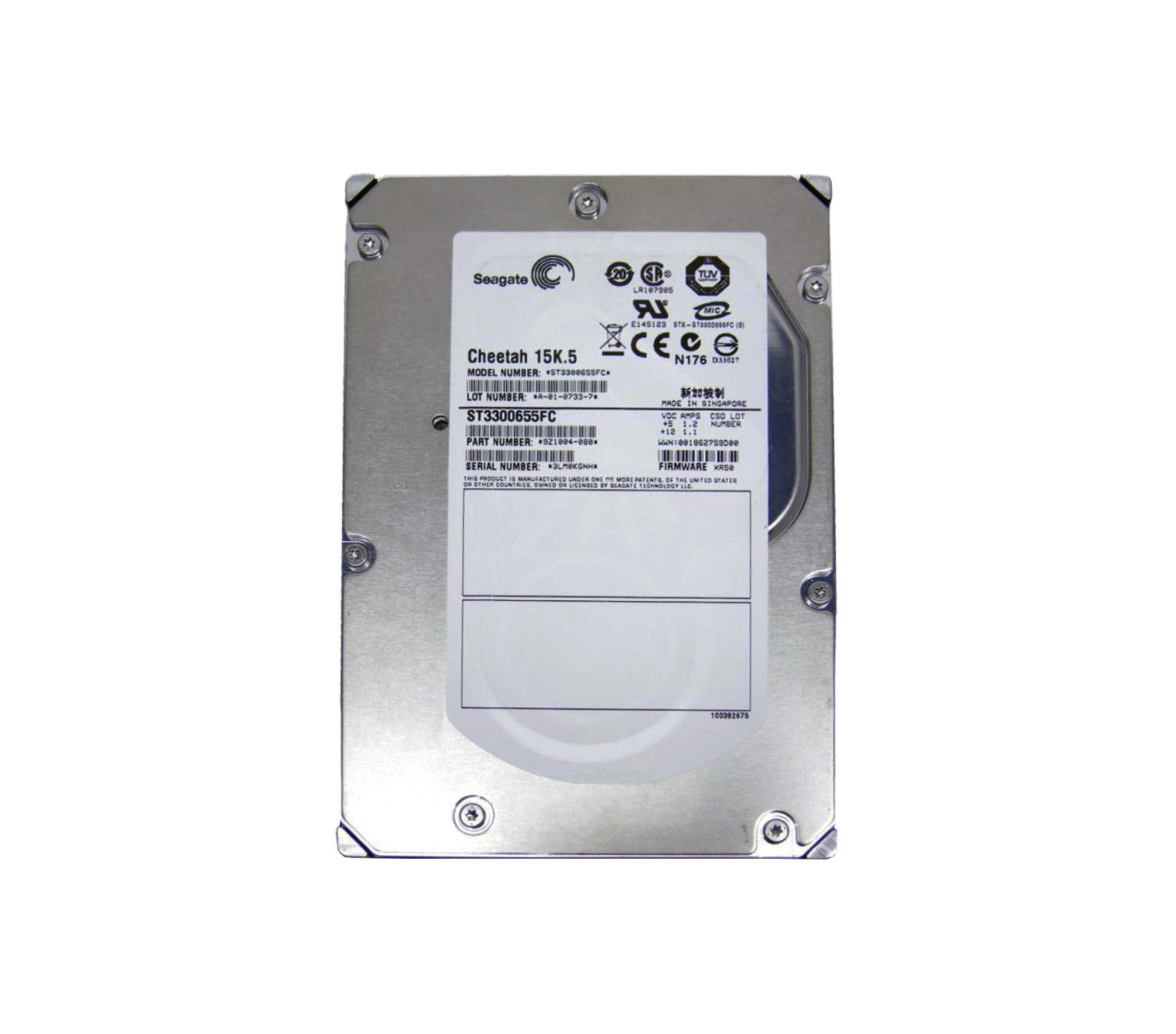 ST3300655FC - Seagate Cheetah 15K.5 Series 300GB 15000RPM Fibre Channel ...