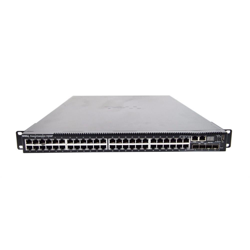 UJ393 - Dell PowerConnect 3424 24 x Ports 10/100Base-T Managed Rack ...