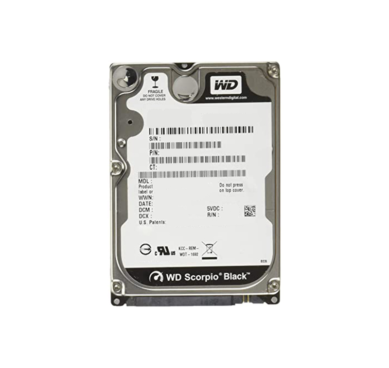 WDC3200BEKT - Western Digital Scorpio Black 320GB 7200RPM SATA 3Gb/s ...
