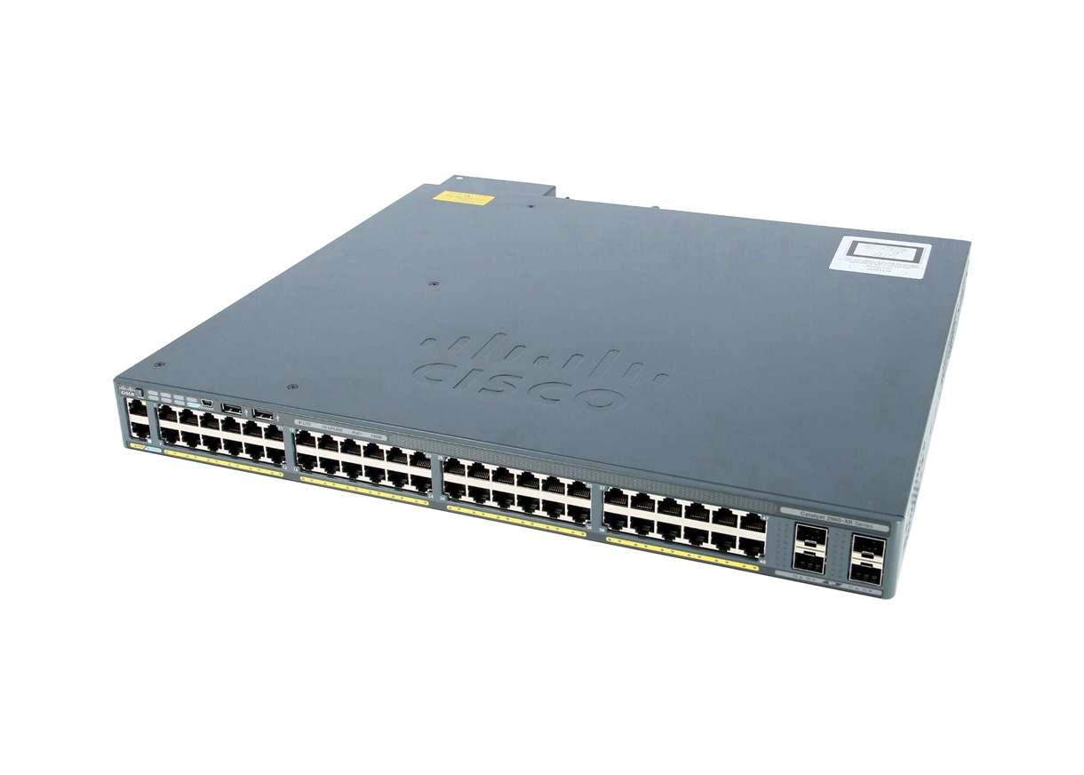 Cisco WS C2960XR48TSI RF Catalyst 2960 XR Series 2960XR 48TS 48 X Ports cisco-ws-c2960xr48tsi-rf-catalyst-2960-xr-series-2960xr-48ts-48-x-ports